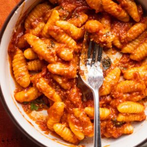 Malloreddus (Gnocchetti Sardi) with Tomato Butter Sauce - Home Cooking ...