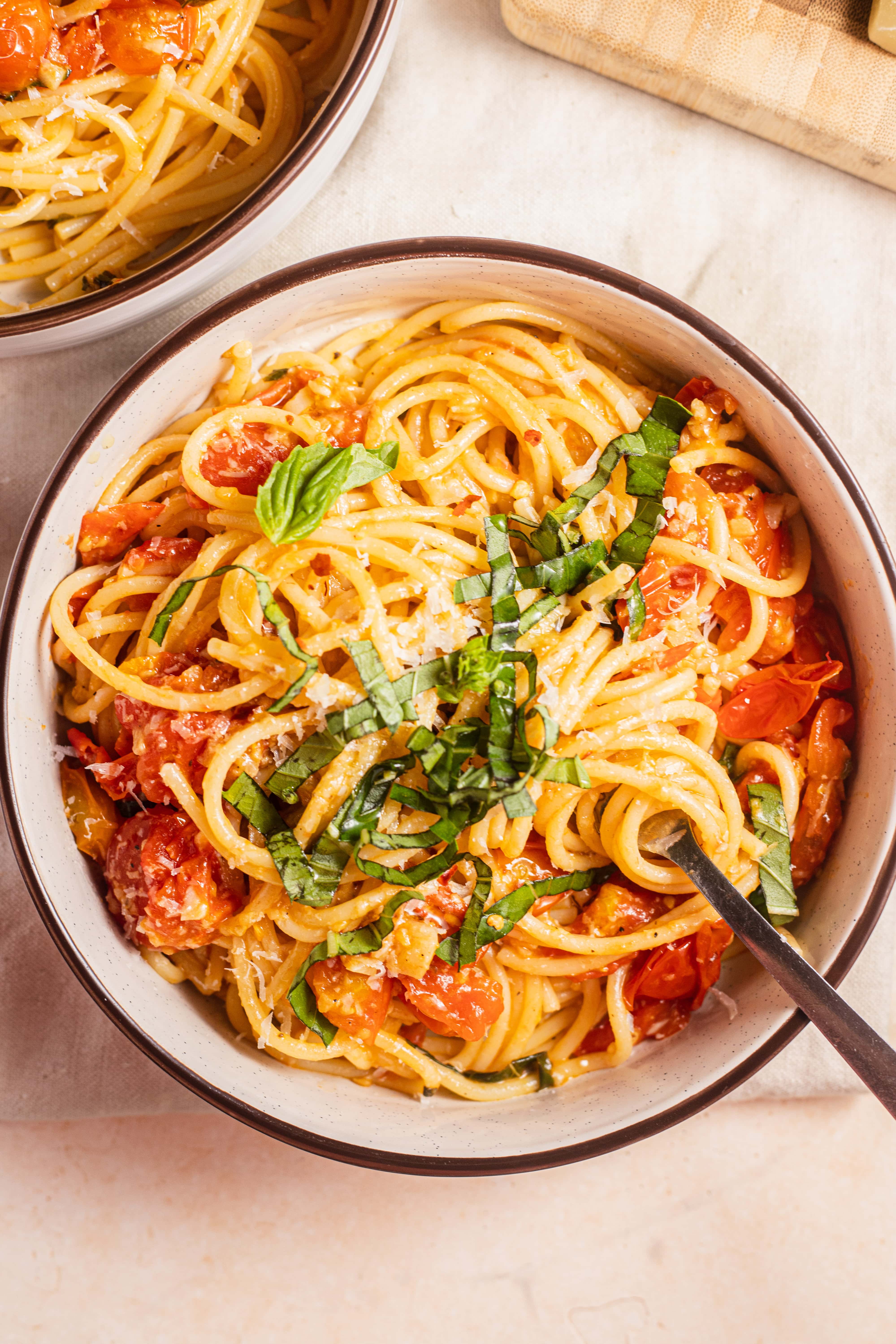 Blistered Tomato Pasta - Home Cooking Collective