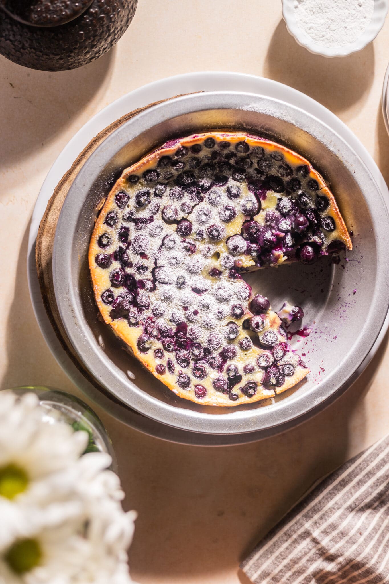 Easy Homemade Blueberry Clafoutis Recipe - Home Cooking Collective