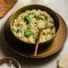 Mushroom Farrotto (Farro Risotto) with Herbs & Parmesan - Home Cooking ...