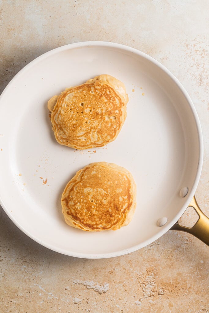Fluffy Brown Sugar Pancakes (Quick and Easy!) - Home Cooking Collective