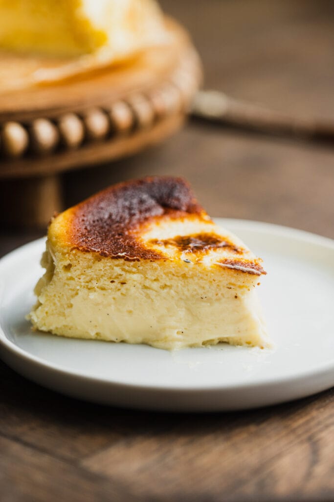 Mini Basque Cheesecake (Small Batch Recipe) - Home Cooking Collective
