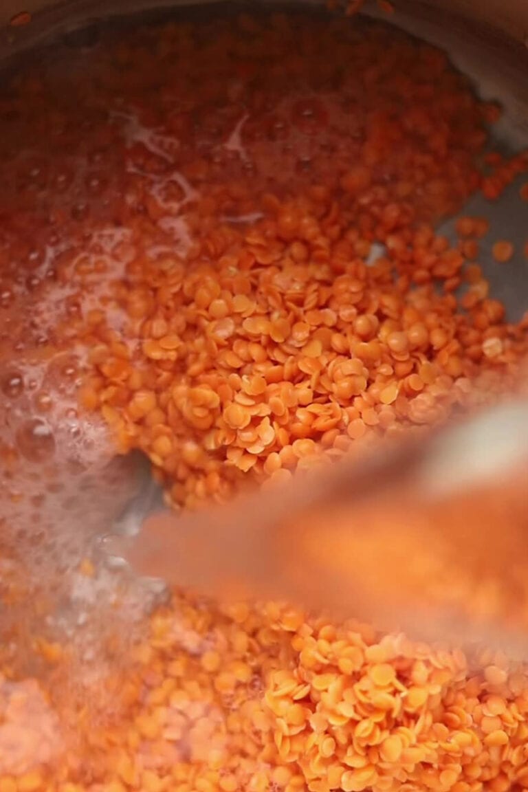 Masoor Dal Tadka Recipe (Red Lentils & Garlic Tadka) - Home Cooking ...
