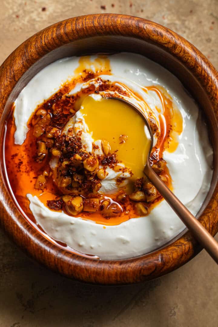 Çilbir (Turkish Poached Eggs in Yogurt) Recipe - Home Cooking Collective