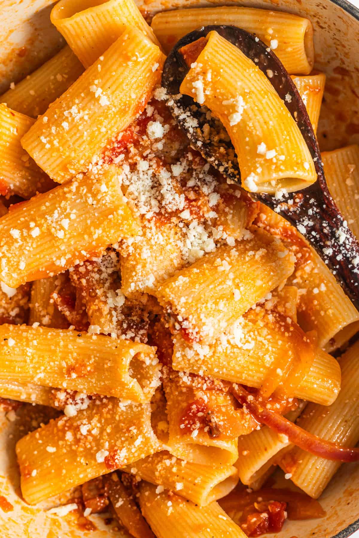 Rigatoni all'Amatriciana - Home Cooking Collective