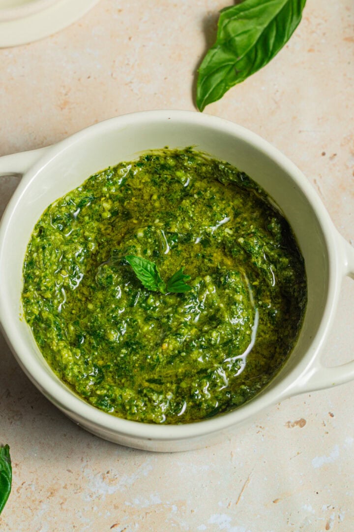 Pesto alla Genovese (Homemade Basil Pesto) - Home Cooking Collective